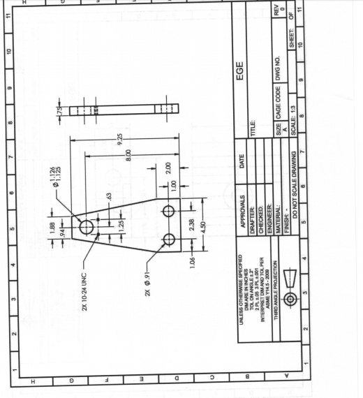 Solved Chapter 9: Assembly Drawings P9-2) Consider the | Chegg.com