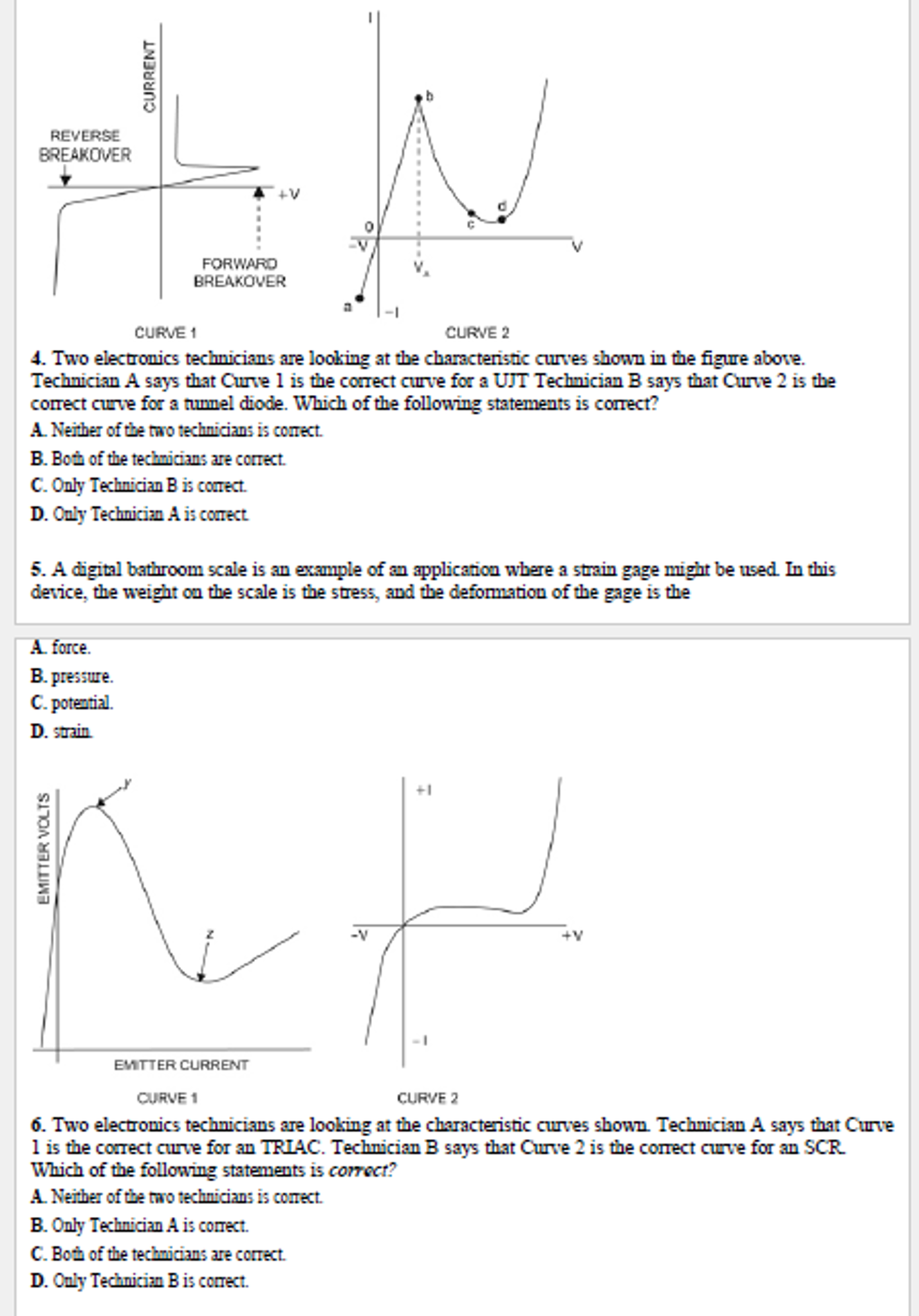 Solved Two electronics technicians are looking at the | Chegg.com