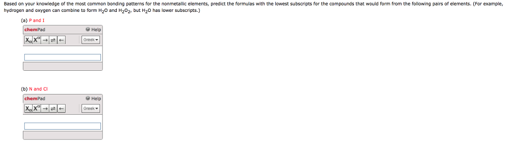 Solved Based on your knowledge of the most common bonding | Chegg.com