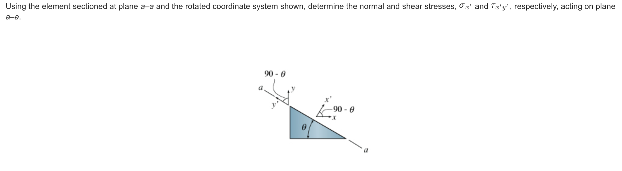 Solved To use fundamental geometric and statics methods to | Chegg.com