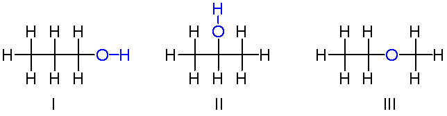 C3h8o Structural Formula