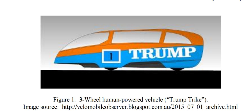Solved 1. A three-wheel human-powered vehicle, shown in | Chegg.com