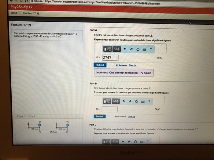 Solved C gecure Secure https://sess Phy 284 Sp17 Rs05.5 | Chegg.com