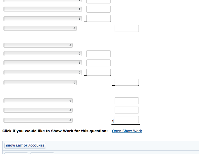 Solved Exercise 5-17 (Part Level Submission) Blossom | Chegg.com