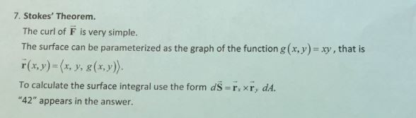 Solved 7. Stokes' Theorem. Calculate the line integral Fodr | Chegg.com