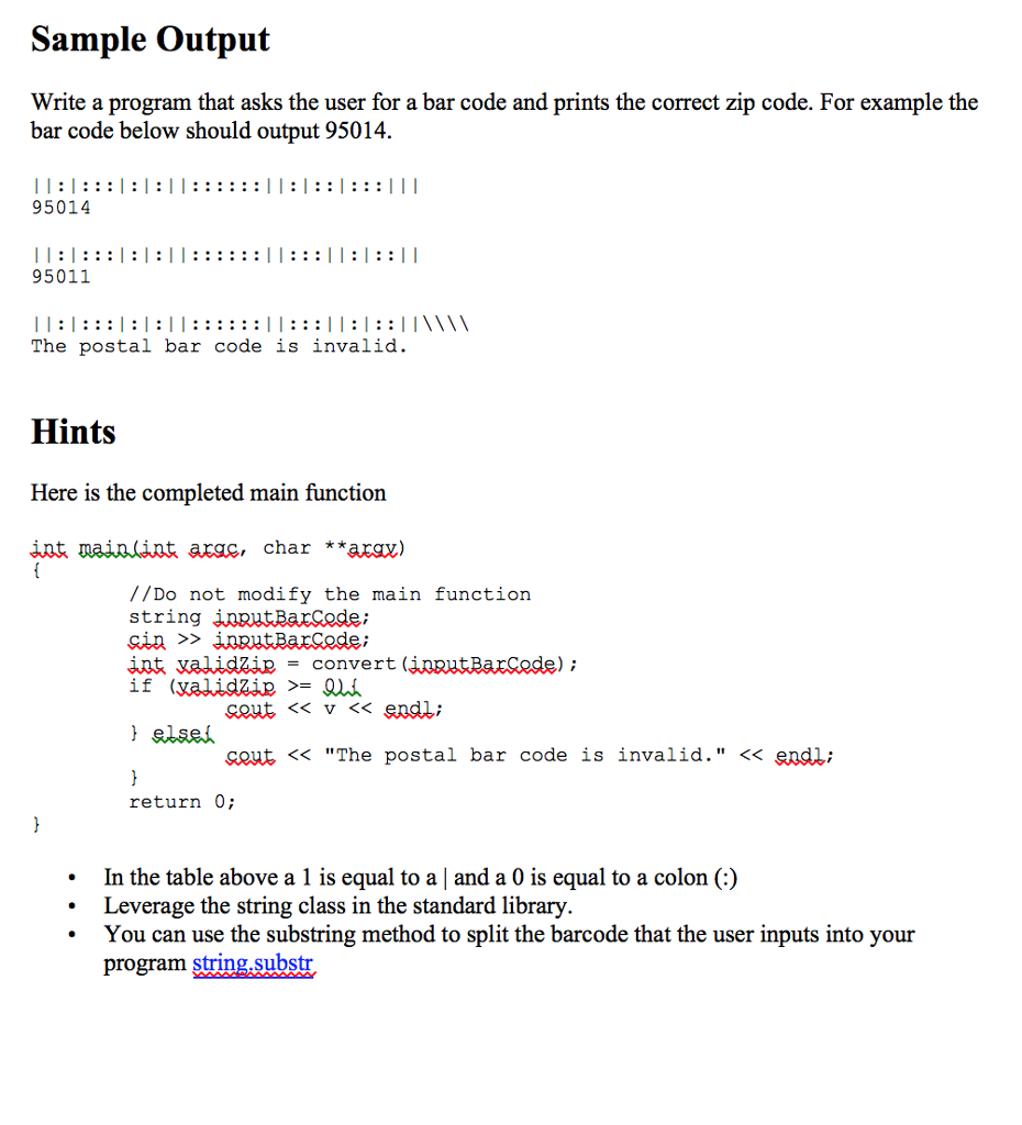 Solved Programming Assignment Objectives Read data | Chegg.com