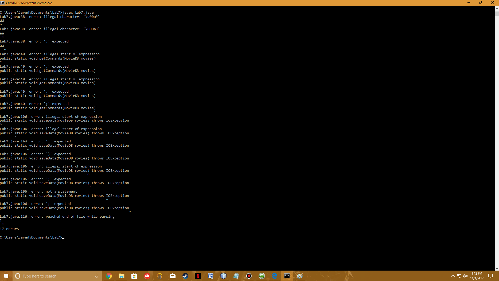 Solved I know my code works as i have recieved screenshots | Chegg.com