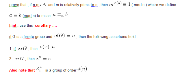 prove that if n,m epsilon N and m is relatively prime | Chegg.com