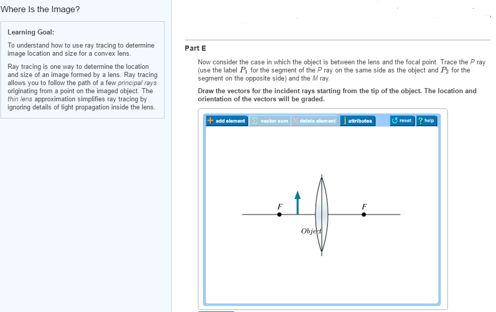 Solved Where is the lmage? Learning Goal To understand how | Chegg.com