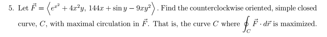 Solved Let F = . Find the counterclockwise oriented, simple | Chegg.com