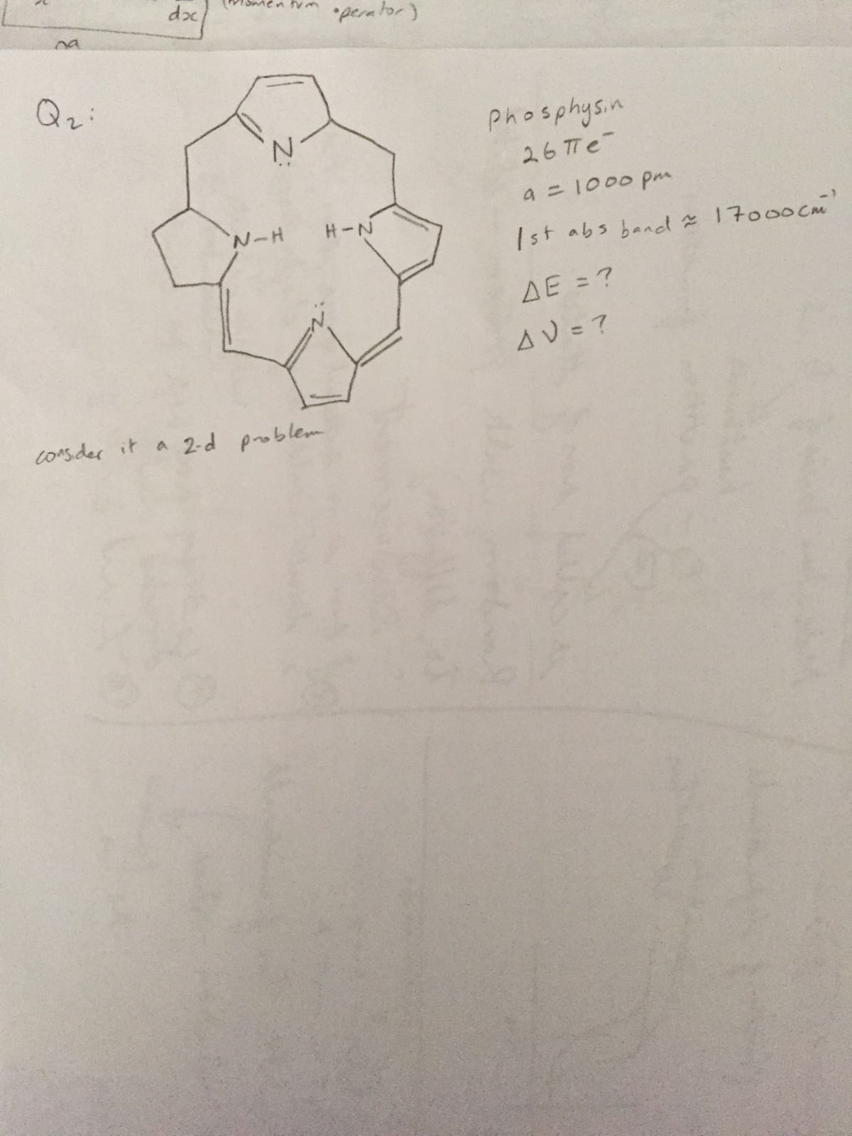 P-chem problem: particle in a box-2D | Chegg.com