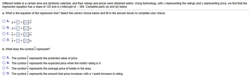 Solved Different hotels in a certain area are randomly | Chegg.com