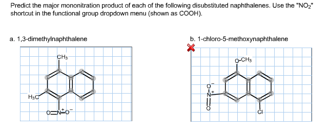 Solved Predict the major mononitration product of each of | Chegg.com