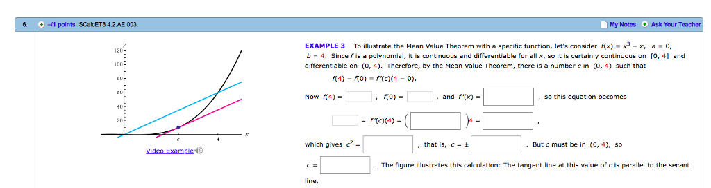 Solved 6. -11 points SCalcET8 4.2.AE.003 My Notes Ask Your | Chegg.com Solved 6. -11 points SCalcET8 4.2.AE.003 My Notes Ask Your | Chegg.com