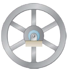 Solved The motion of an oscillating flywheel is defined by | Chegg.com