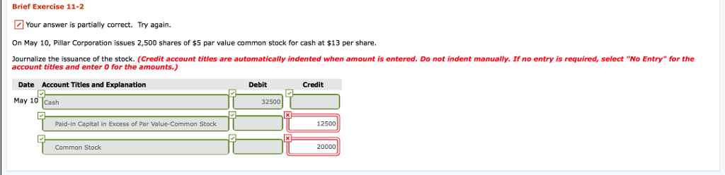 Solved Brief Exercise 11-2 Your answer is partially correct. | Chegg.com