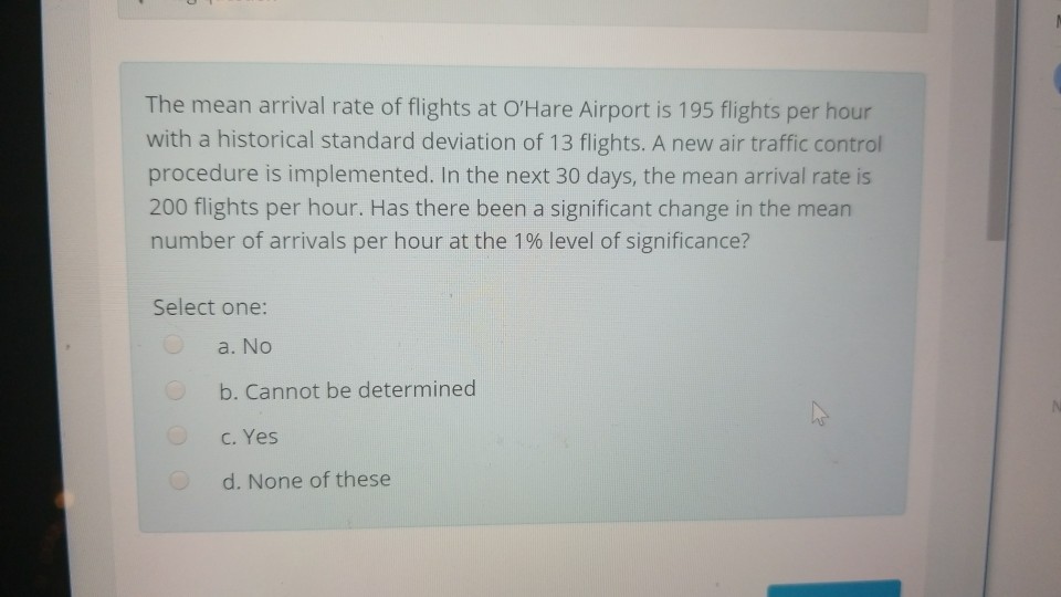 Solved The mean arrival rate of flights at O'Hare Airport is | Chegg.com