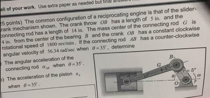 Solved all of your work. Use extra paper as needed but tinal | Chegg.com