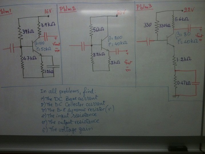 Solved In all problem find The DC base current The DC | Chegg.com
