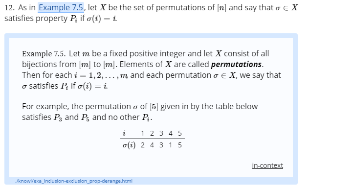 Solved 12. As in Example 7.5, let X be the set of | Chegg.com