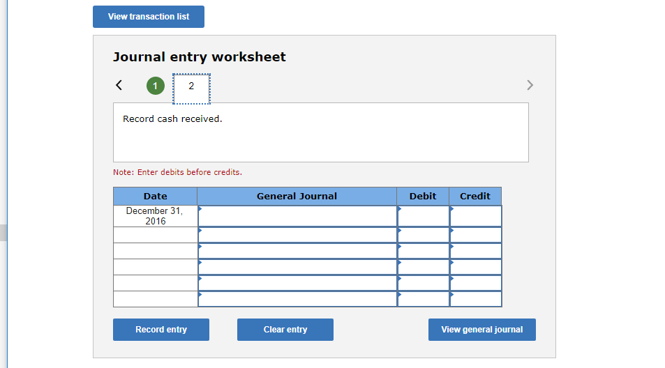 Solved Using the following information please complete and | Chegg.com