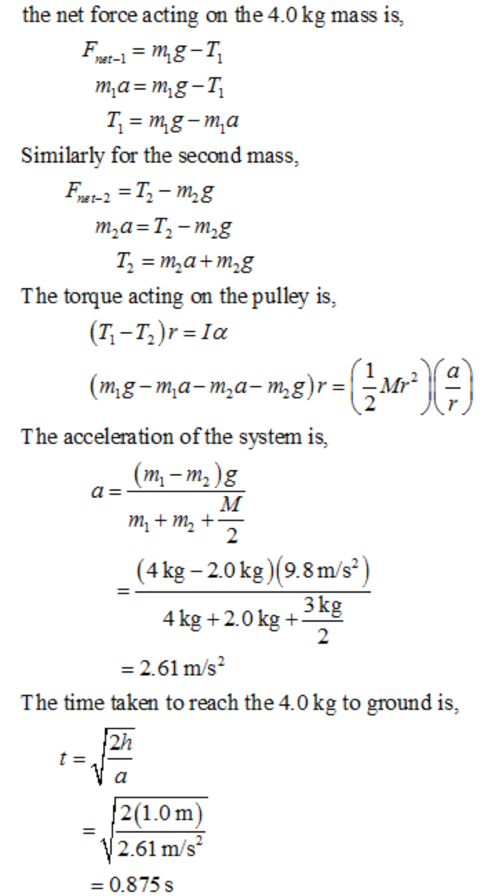 Solved The two blocks in the figure(Figure 1) are connected | Chegg.com