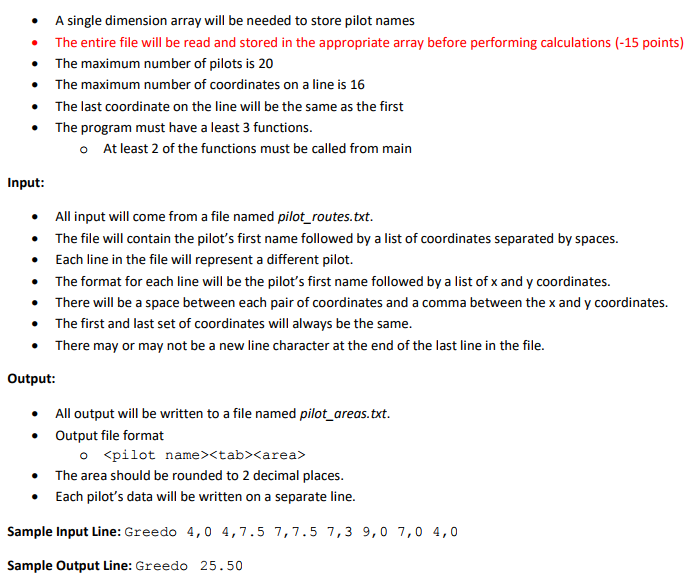 Objectives: Implement basic file I/O in Java | Chegg.com
