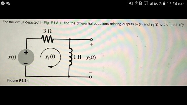Solved For the circuit depicted in Fig. P1.8-1, find the | Chegg.com