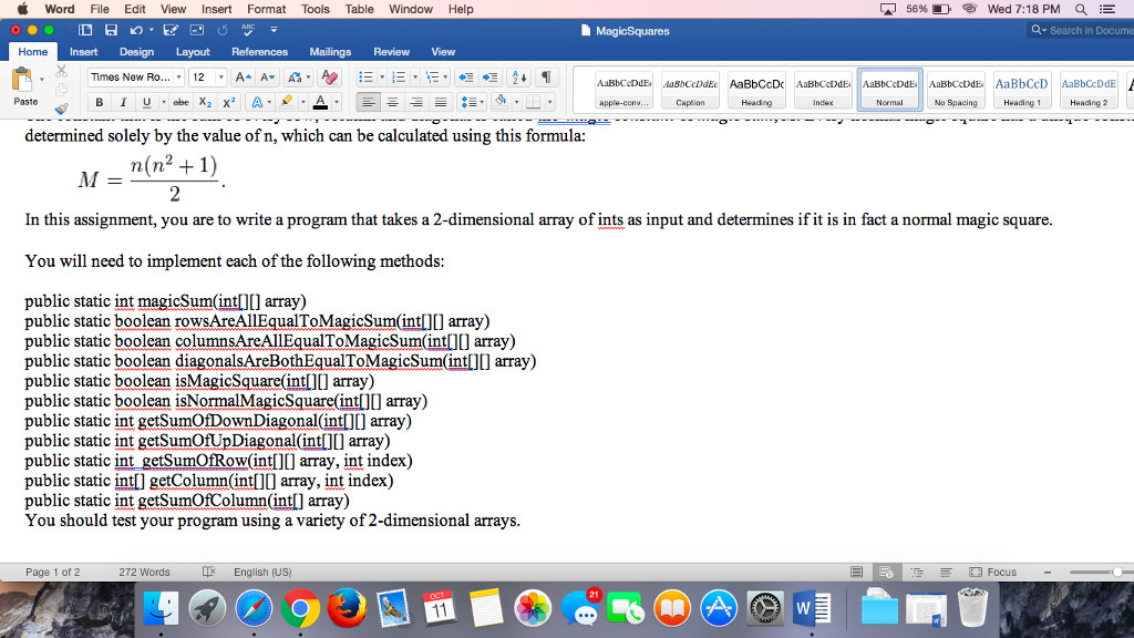 Solved i Word File Edit View Insert Format Tools Table | Chegg.com