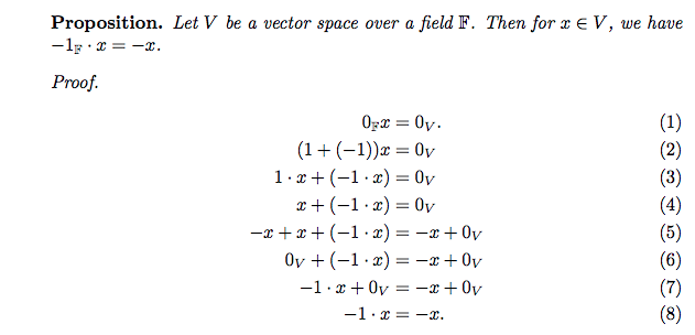Solved Using the definitions of a field and a vector space, | Chegg.com