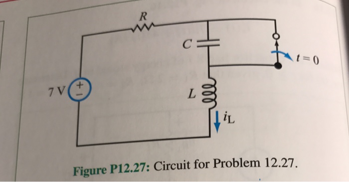 Solved 12.27 Determine iL(t) in the circuit of Fig. P12.27 | Chegg.com