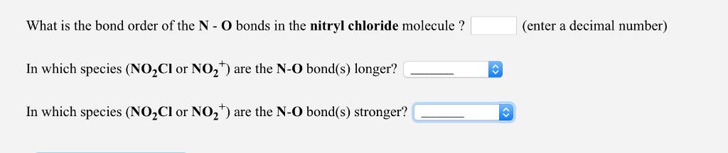 No2cl Lewis Structure