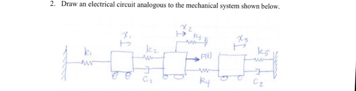Solved Draw an electrical circuit analogous to the | Chegg.com Solved Draw an electrical circuit analogous to the | Chegg.com