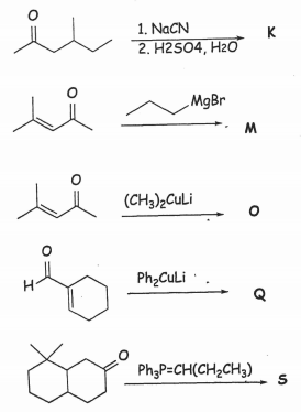 Solved 1. NacN 2. H2504, H20 Ph Culi Ph3P=CH(CH2CH3) | Chegg.com