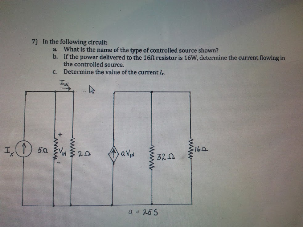Solved In the following circuit: What is the name of the | Chegg.com