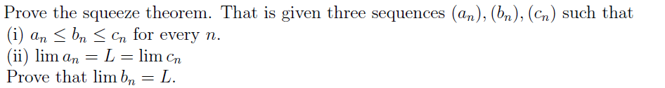 Solved This is an advanced calculus (proof-based) question. | Chegg.com
