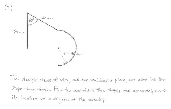 Solved: I Need Help Finding The Centroid In The Following ... | Chegg.com