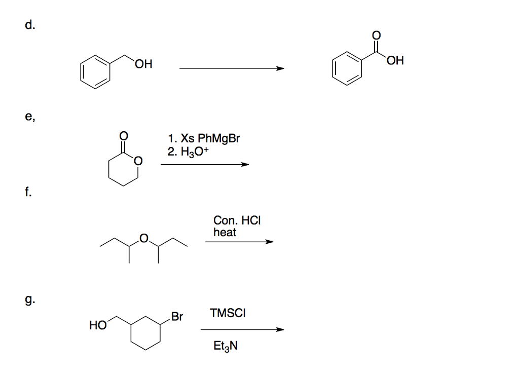 Solved 4. Reactions. For each reaction fill in the missing | Chegg.com Solved 4. Reactions. For each reaction fill in the missing | Chegg.com