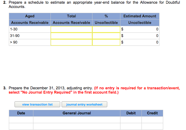 Solved E8-8 Recording and Reporting Allowance for Doubtful | Chegg.com