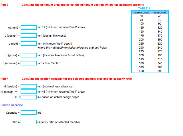 Solved PROBLEM: You are required to design a primary tension | Chegg.com