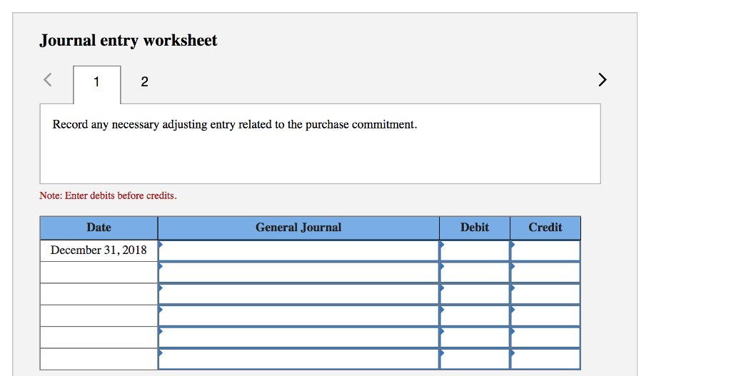 Solved On October 6, 2018, the Elgin Corporation signed a | Chegg.com