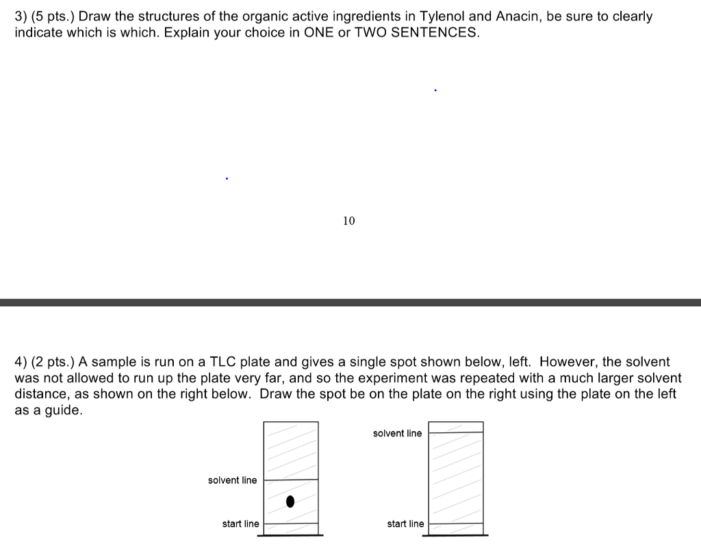 Solved Draw the structures of the organic active ingredients | Chegg.com