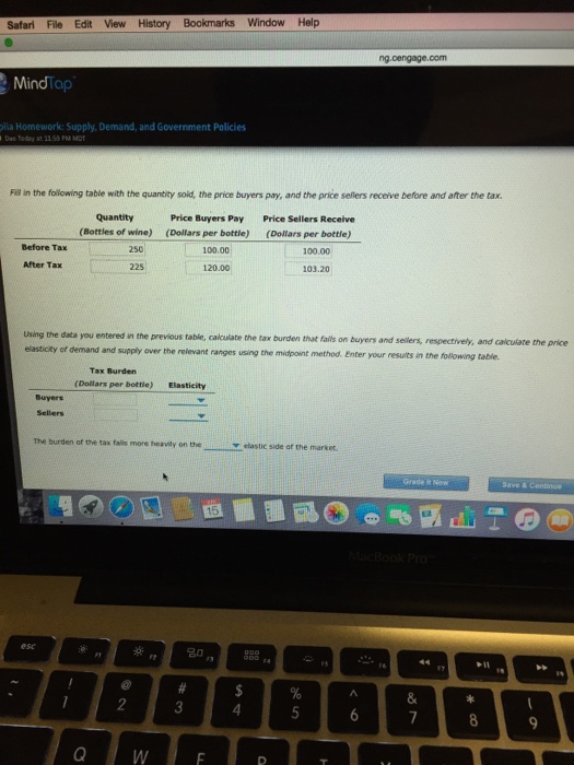 Solved Fill in the following table with the quantity sold, | Chegg.com