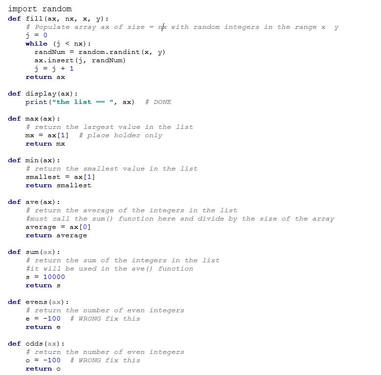 21) Please use the below template and implement the | Chegg.com
