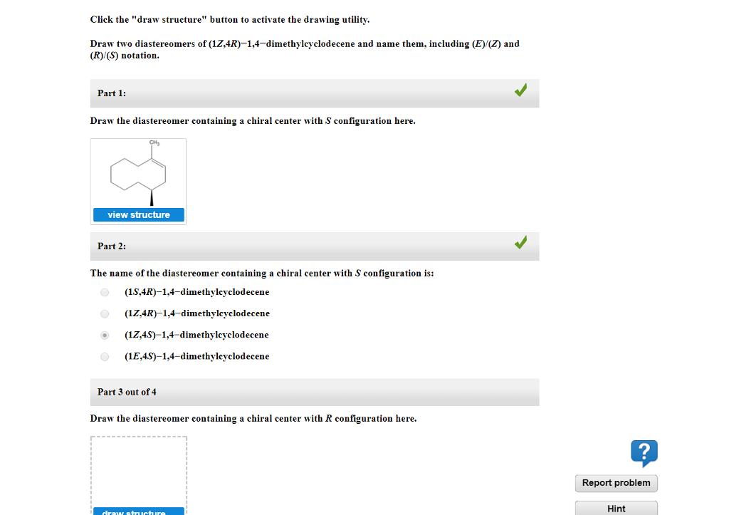 Solved Be sure to answer all parts Draw a reasonable, | Chegg.com