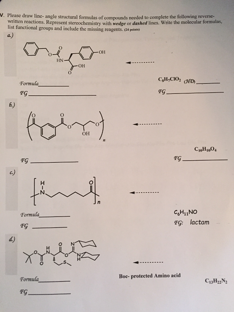 Solved Draw line-angle structural formulas of compounds | Chegg.com