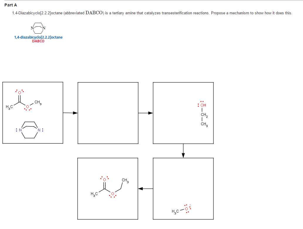 Solved 1,4-Diazabicyclo[2.2.2]octane (abbreviated DABCO) is | Chegg.com