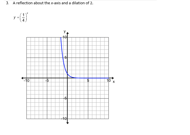 Solved For each exponential function, a) write a new | Chegg.com