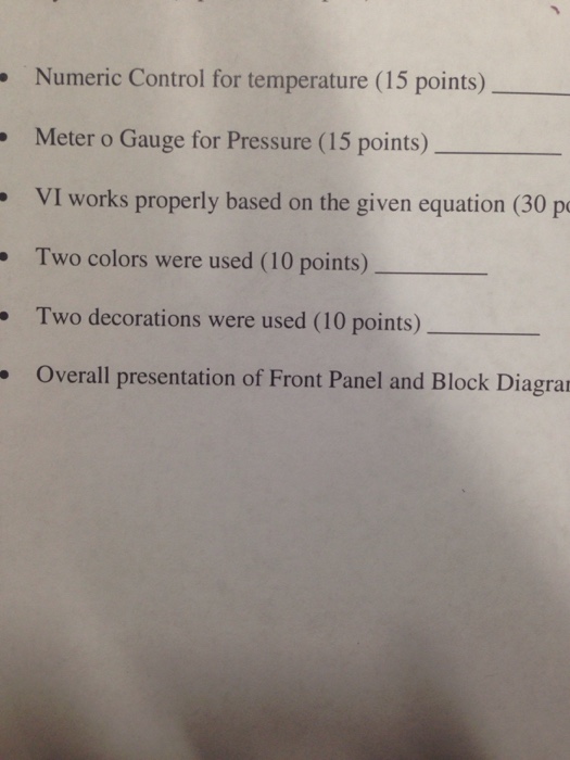 Help with a problem using LabVIEW. | Chegg.com