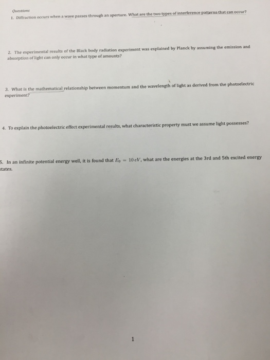 Solved Diffraction occurs when a wave passes through an | Chegg.com